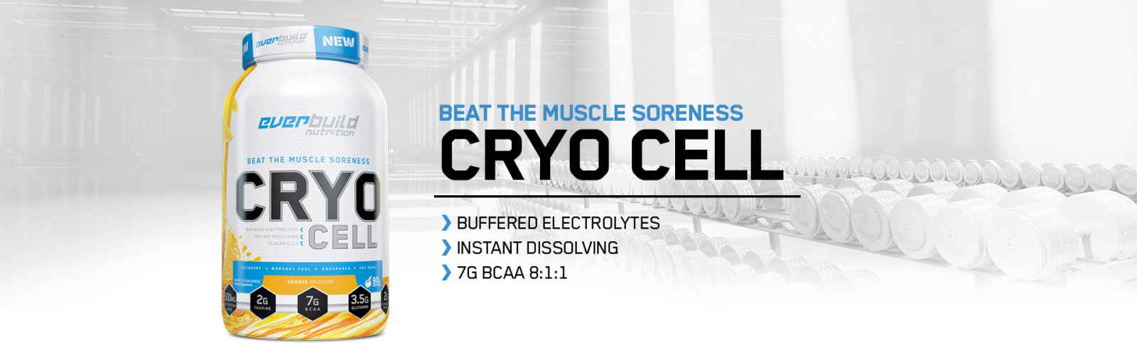 Cryo Cell BCAA 8:1:1 / 90 serv. Mango Punch - Аптеки 36.6